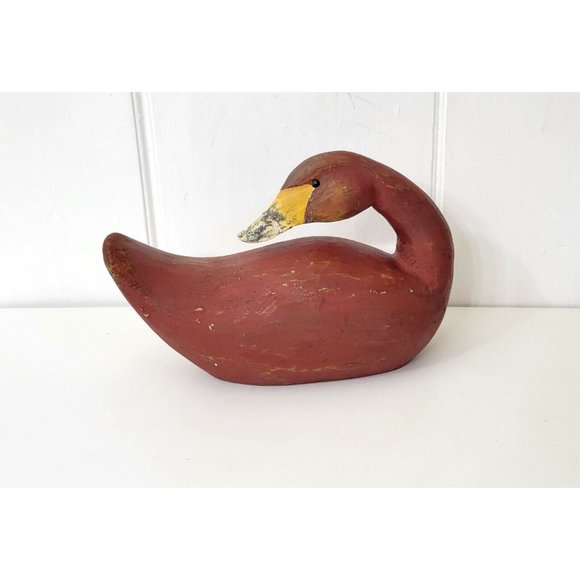 James Haddon | Other | James Haddon Collection Carved Wood Red Painted ...
